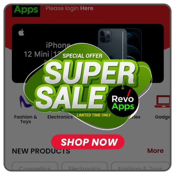 Revoapps Woocommerce Mobile App Native Android Ios