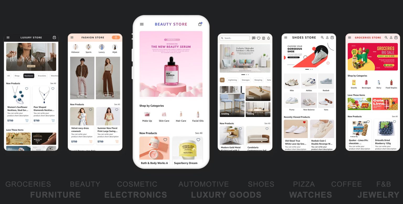 RevoApps Woocommerce Mobile App : Native Android iOS